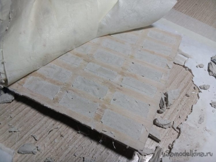 Кирпичи из гипса