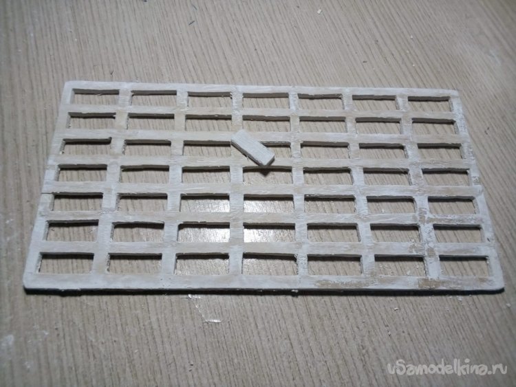 Кирпичи из гипса