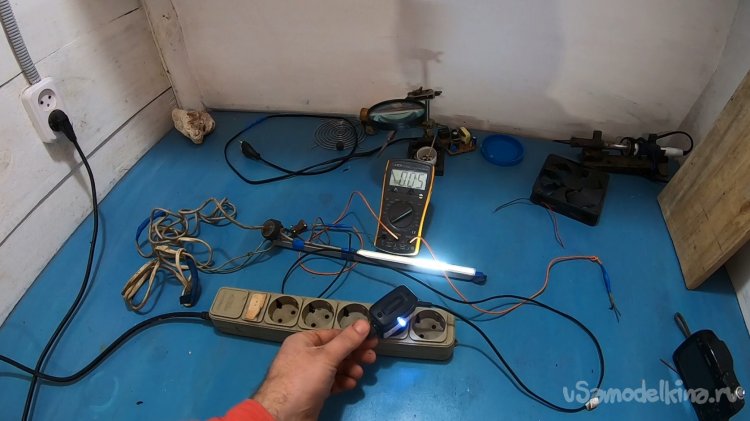 Регулируемый блок питания из зарядки телефона NOKIA AC-3E